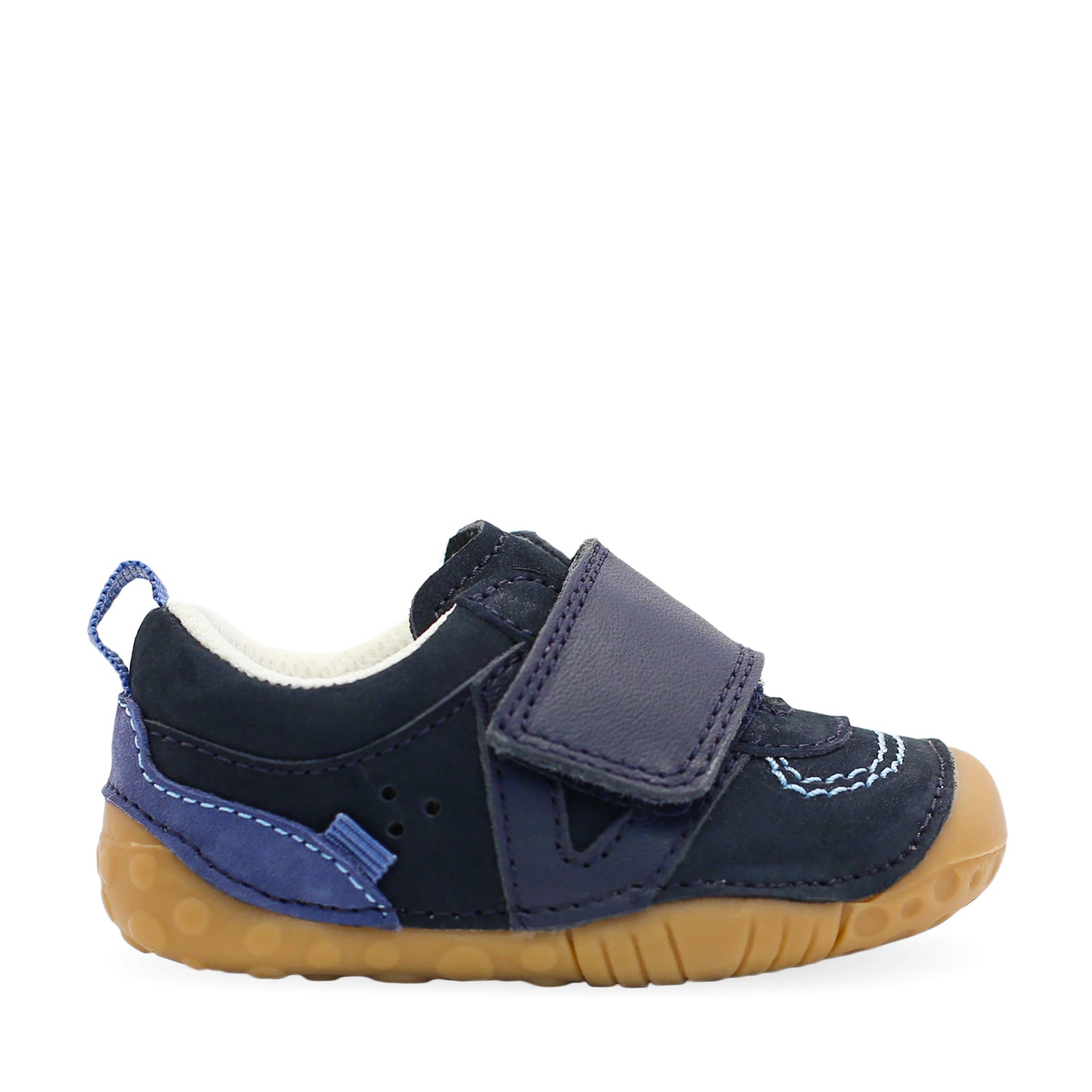 Start-Rite Chuckle - Navy Nubuck/Leather - Little Bigheads